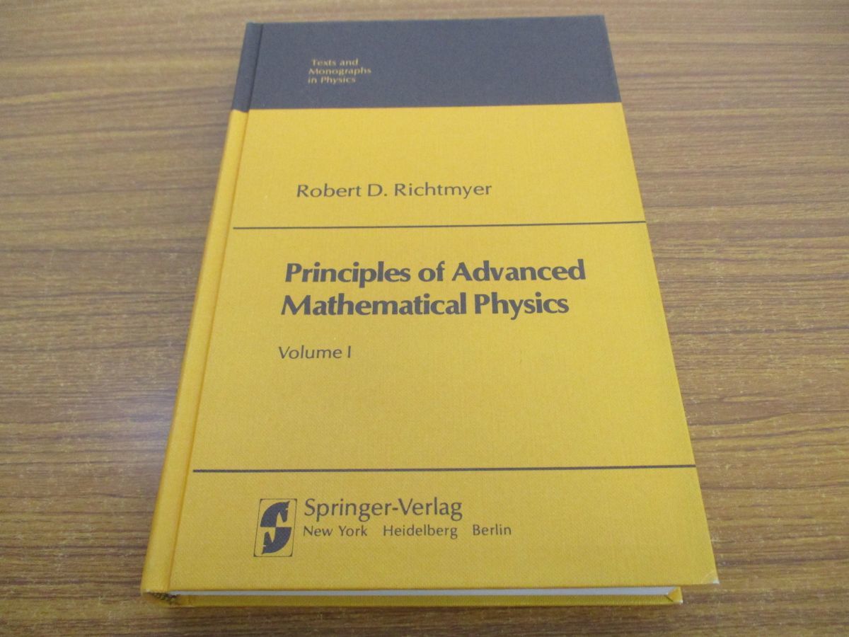 01)Principles of Advanced Mathematical Physics/Springer/シュプリンガー/数理物理学の ...