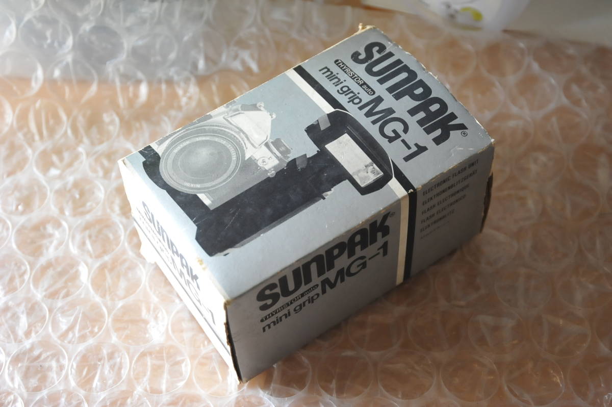 デッドストック★SUNPAK mini grip MG-1 //サンパック ミニグリップ ストロボ用 日本製 の落札情報詳細| ヤフオク落札 ...