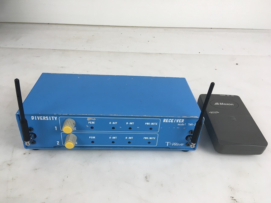 Maxon W1T/TWR-22D トランスミッター/レシーバーセット★現状品【TB】の落札情報詳細 - ヤフオク落札価格検索 オークフリー