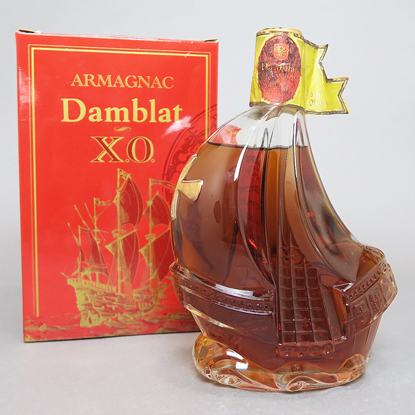 【新品】 古酒 Damblat XO ARMAGNAC ダンブラー XO 帆船型ボトル サンタマリア 40％ 760ml 箱付 未開栓の落札情報詳細 - ヤフオク落札価格検索 オークフリー