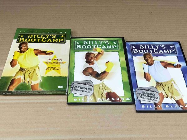 【やや傷や汚れあり】ビリーズブートキャンプ BILLY'S BOOTCAMP 2枚組DVD BASIC TRAINING/ULTIMATE e923の落札情報詳細 - ヤフオク落札価格検索 ...