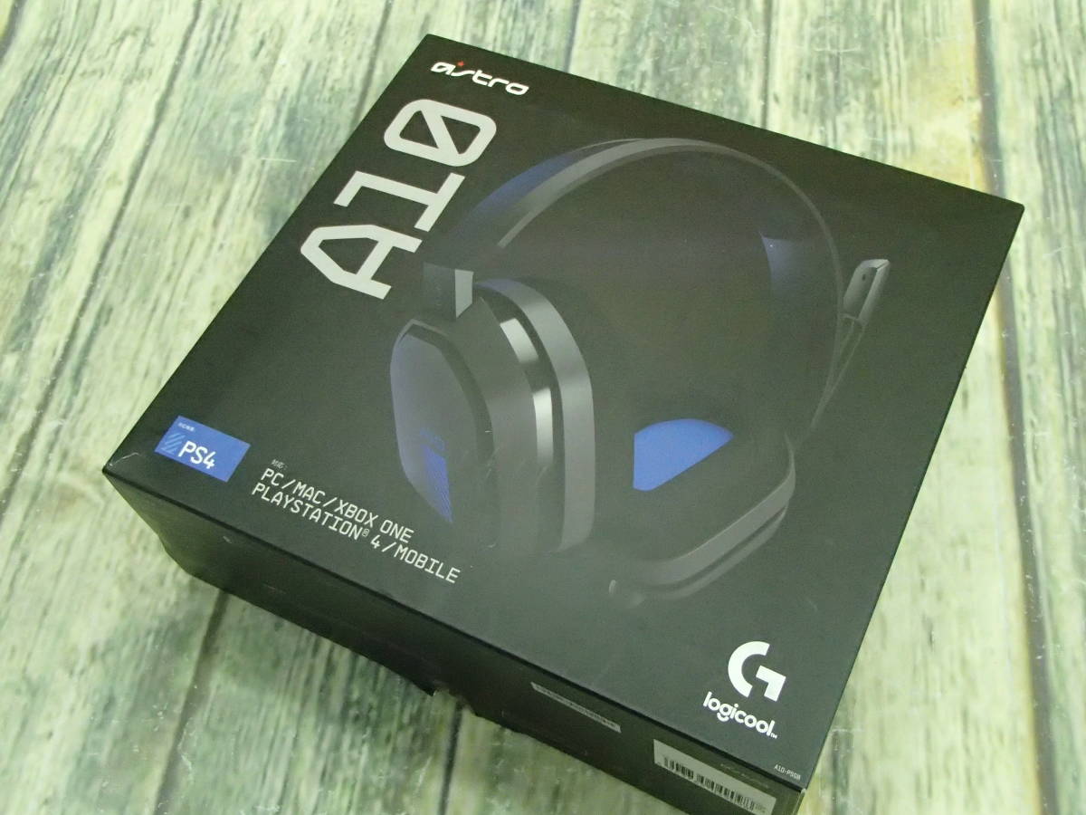 ロジクール G Astro ゲーミングヘッドセット A10 A10-PCGB ブルー パソコン/ Mac/ Xbox One/ PS4 ...