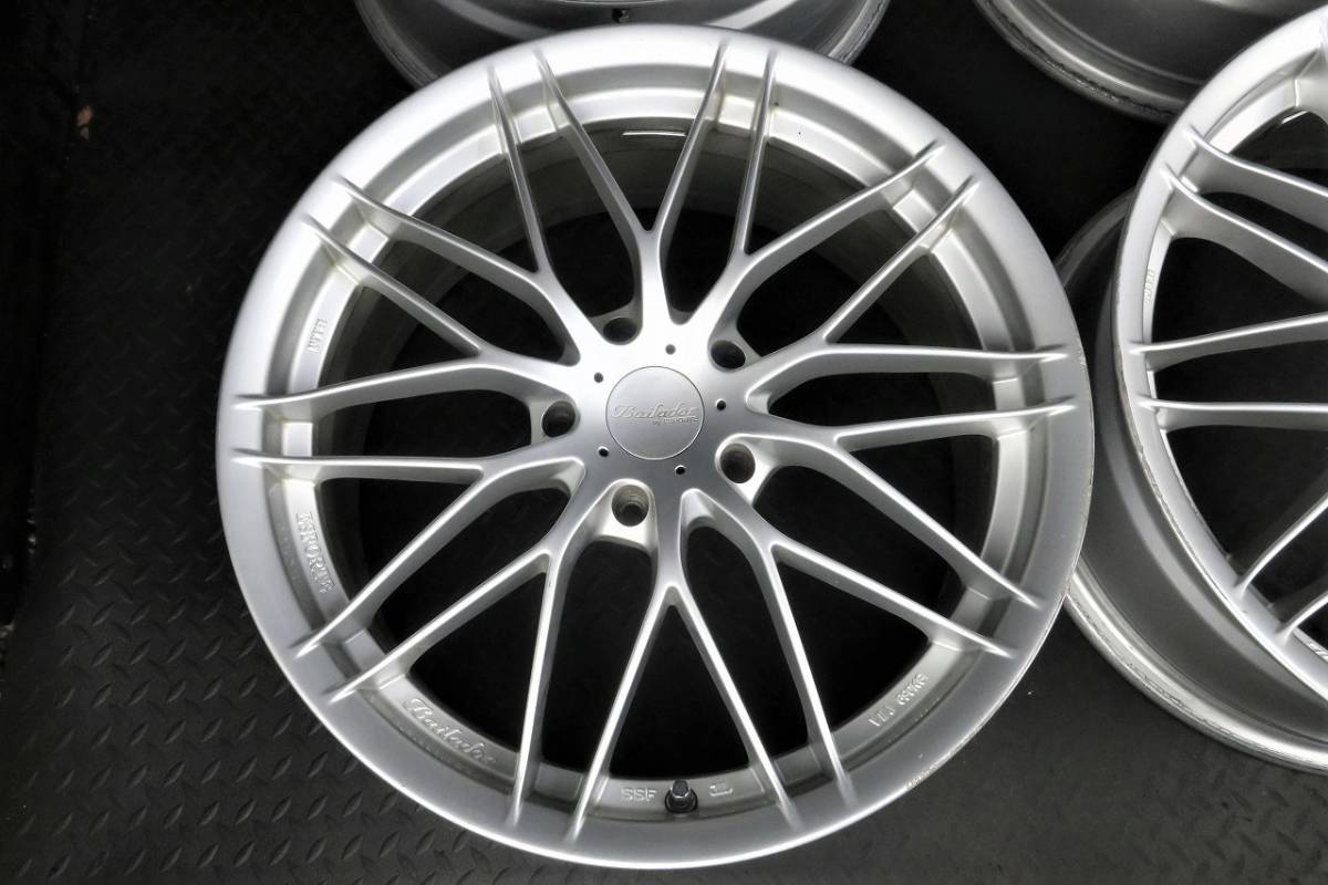 軽量SSF製法 SSR/スピードスター B.I.M.Bailador ESPORTE 18×7.5J ET+48 PCD114.3/5H 4本SET ノアVOXYステップワゴンストリーム ...