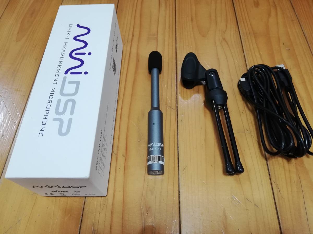 中古 minidsp umik-1 音響測定用マイクの落札情報詳細 - Yahoo!オークション落札価格検索 オークフリー