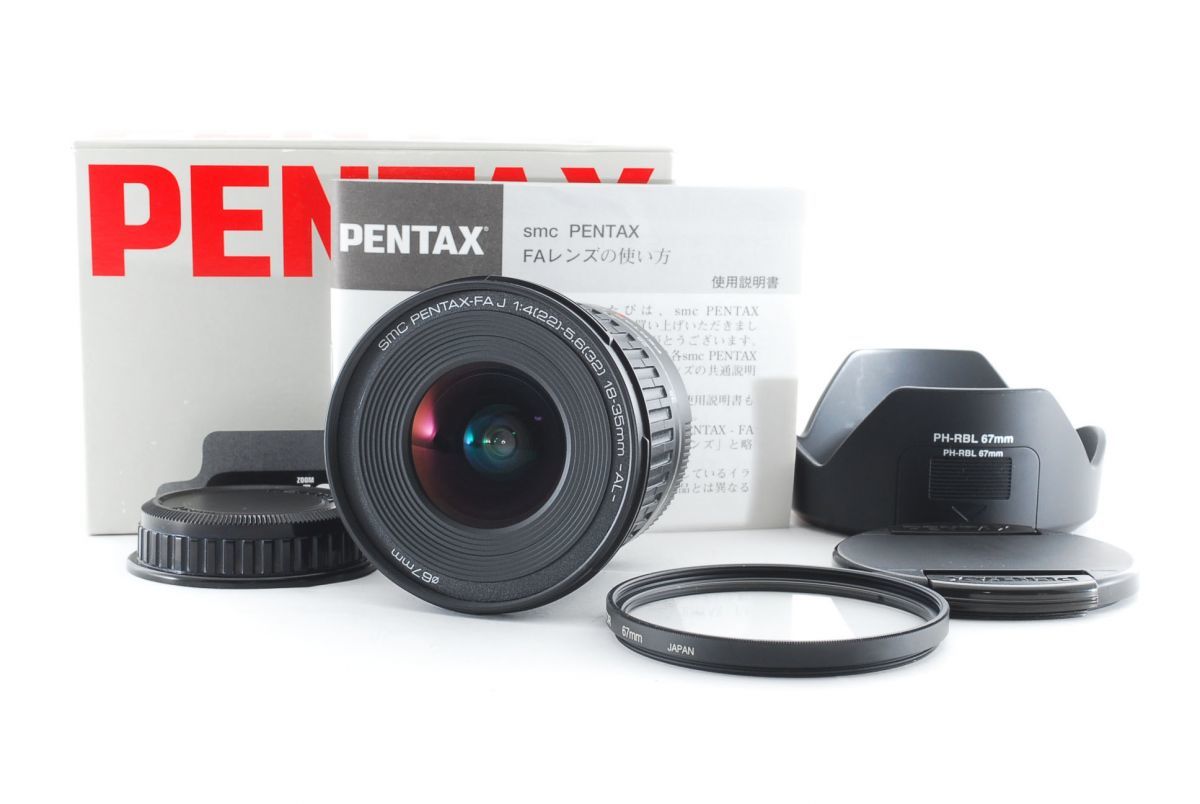 新品同様品 PENTAX SMC PENTAX-FA J 18-35mm F4-5.6 AL B720 ペンタックスの落札情報詳細 - ヤフオク落札価格検索 オークフリー