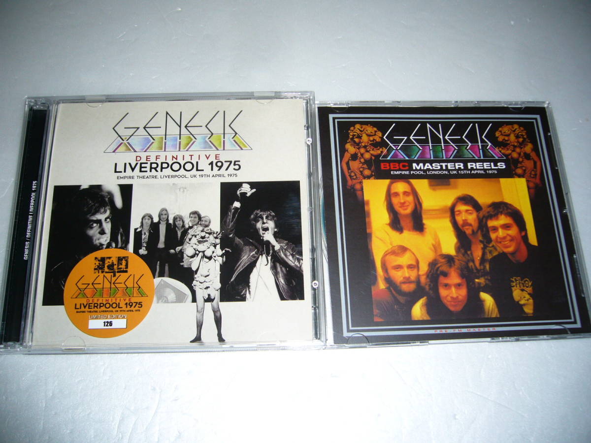 GENESIS / DEFINITIVE LIVERPOOL 1975 』の落札情報詳細 - ヤフオク落札価格検索 オークフリー