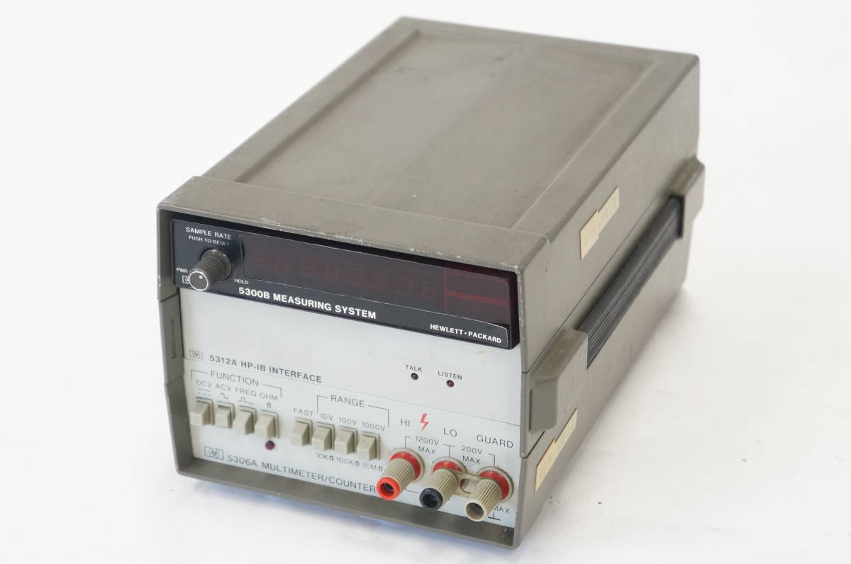 HP 5300B/5306A 周波数カウンタ 現状品 HP 5312Aの落札情報詳細 - Yahoo!オークション落札価格検索 オークフリー