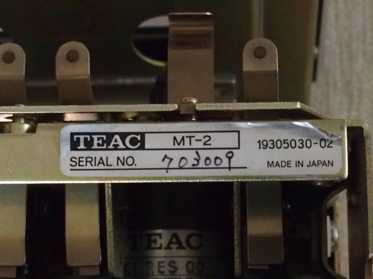 【新品】カセットテープユニット TEAC MT-2 マイコンやCNCなどへ 未使用のジャンクの落札情報詳細 - Yahoo!オークション落札価格検索 オークフリー