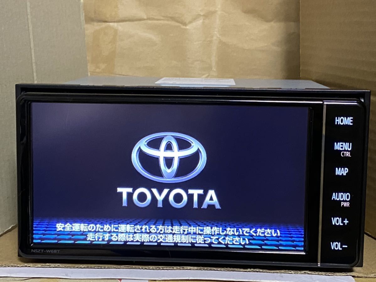 トヨタ純正 SDナビゲーション NSZT-W68T 21年データ更新 フルセグ、DVDビデオ再生、Bluetooth オーディオ、ハンズフリー、現行 送料無料の落札情報詳細 - ヤフオク落札 ...