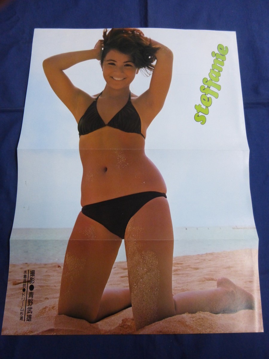 PN32 ステファニー 木之内みどり ピンナップ PIN UP 切り抜き 水着 ビキニの落札情報詳細 - ヤフオク落札価格検索 オークフリー