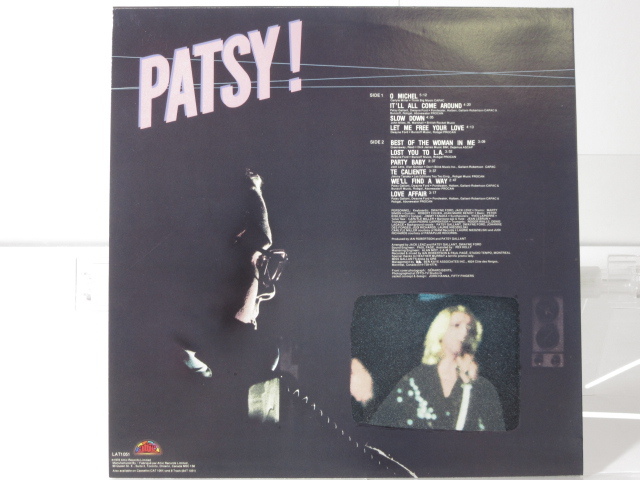 【カナダ盤】Patsy Gallant(パッシー・ギャラント)「Patsy!」LP（12インチ）/Attic(LAT 1051)/R＆B・ソウル の落札情報詳細 - ヤフオク落札価格検索 オークフリー
