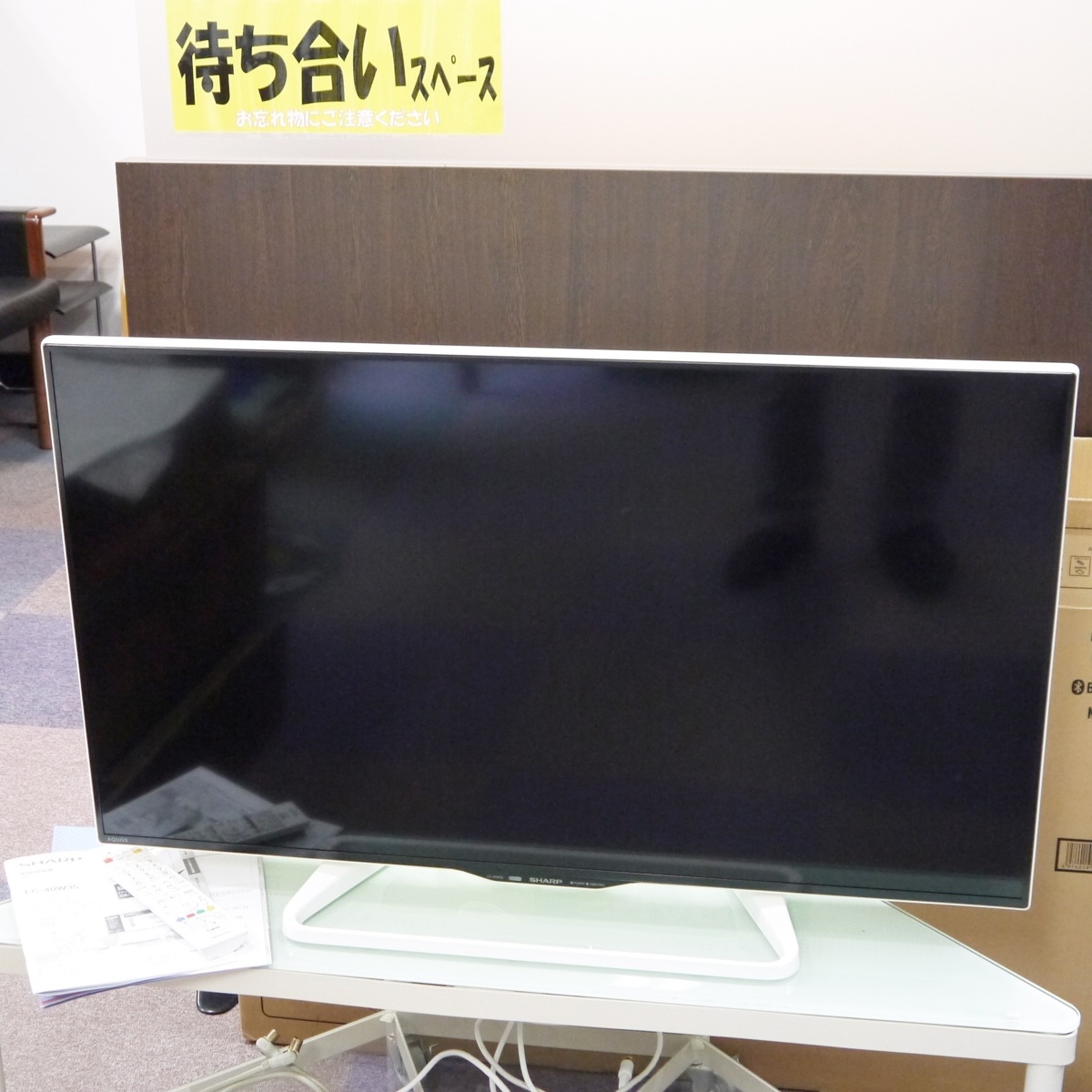 【傷や汚れあり】★USED品 SHARP AQUOS【シャープ アクオス LCー40W35 40V型 デジタルハイビジョン液晶テレビ 2017年製】の落札情報詳細 - Yahoo!オークション ...