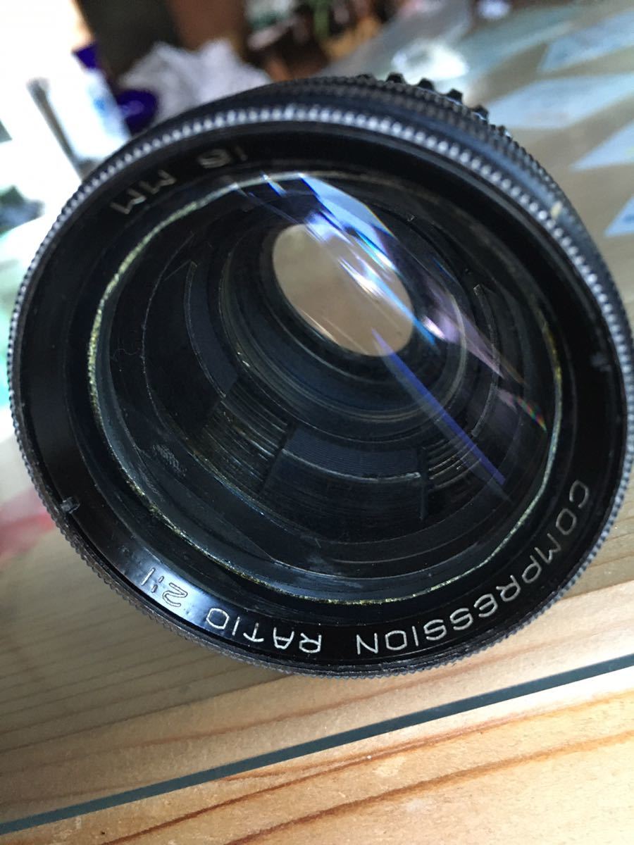 【傷や汚れあり （詳細）】ANAMORPHIC LENS SHIGA SCOPE 16mm 2:1☆中古品 の落札情報詳細| ヤフオク落札価格 ...