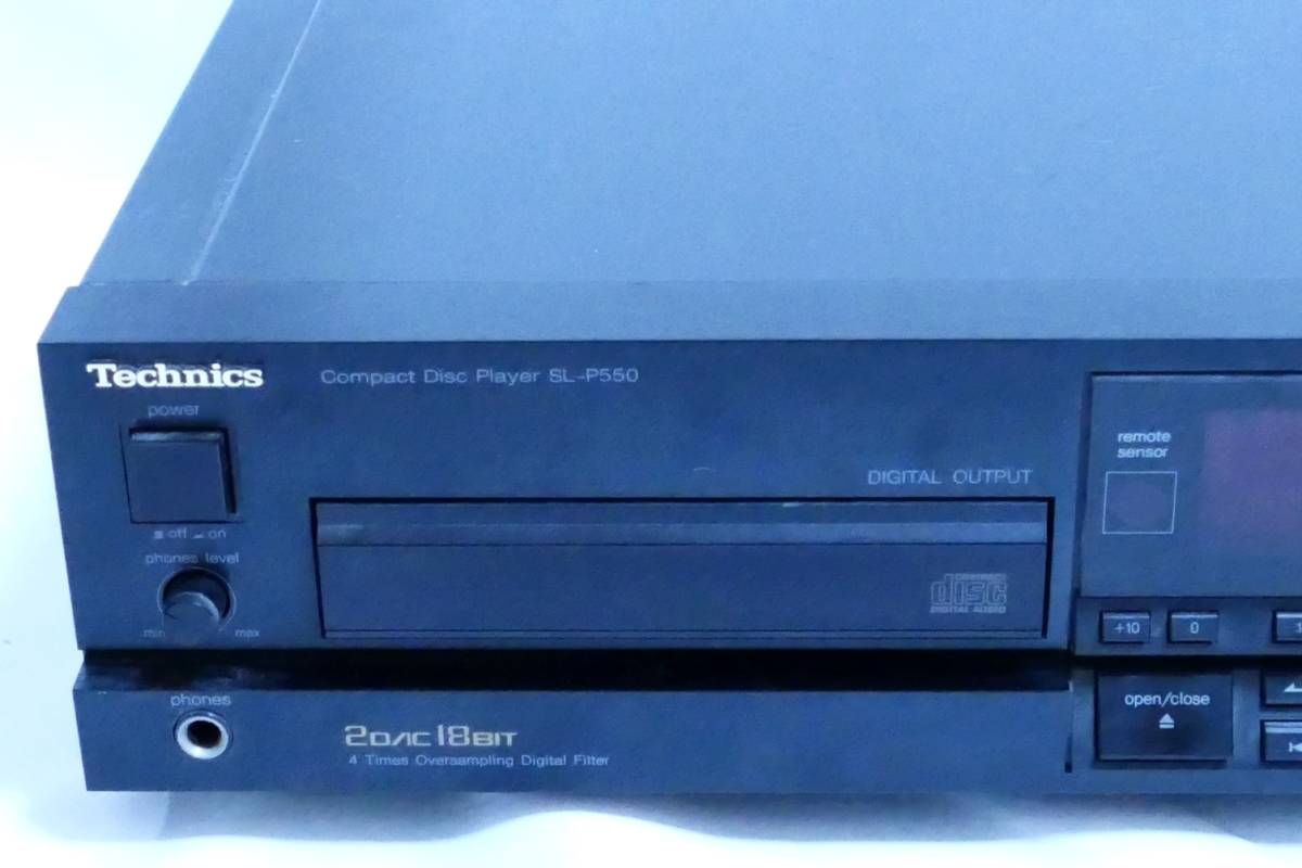 【傷や汚れあり】 即決！Technics SL-P550 CDプレーヤー テクニクスの落札情報詳細 - Yahoo!オークション落札価格検索 ...