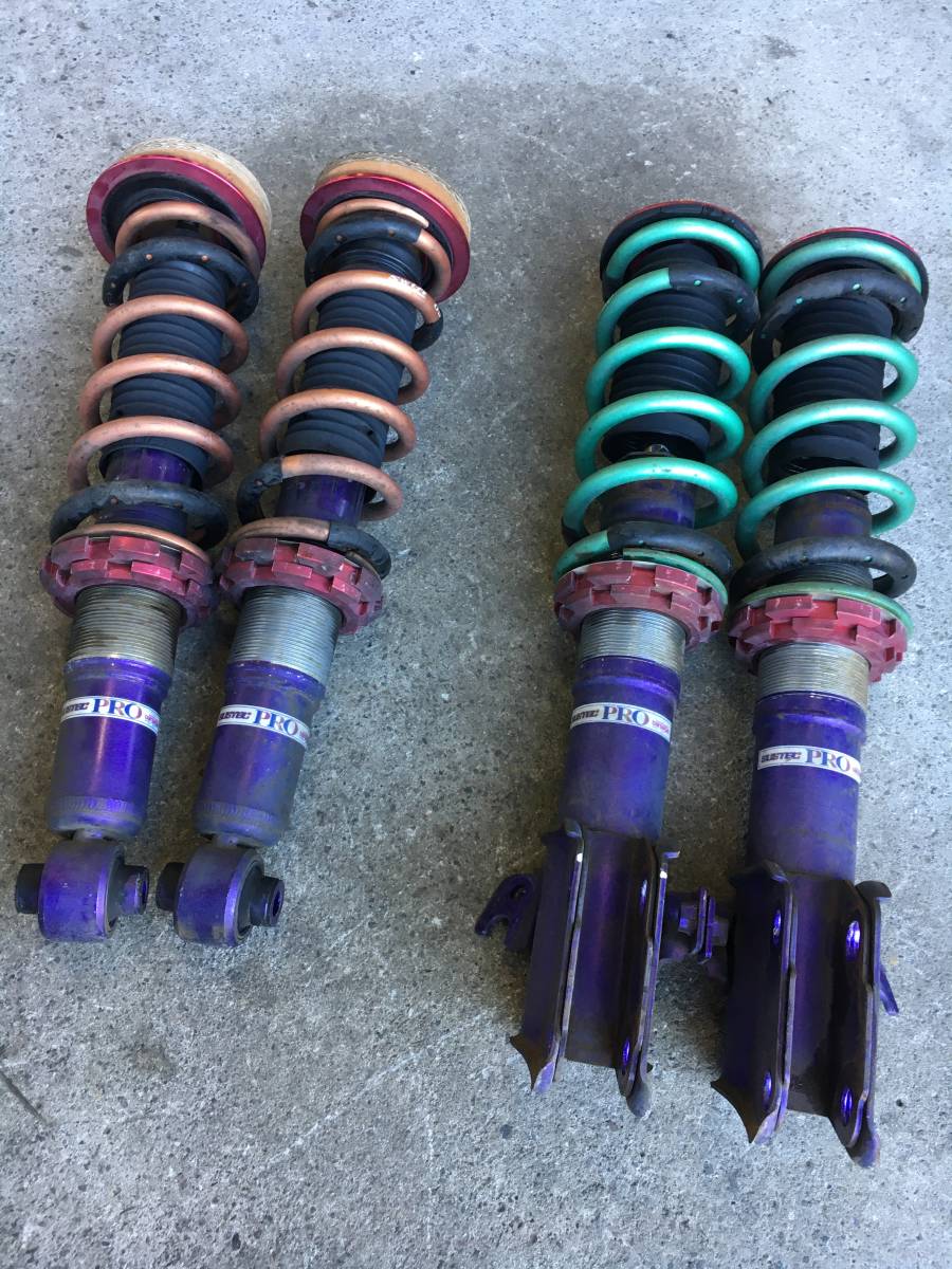 【傷や汚れあり】スバル インプレッサ GH-8 タナベ tanabe sustec Pro 210 インプレッサ GH-3 用 車高調 中古品 ...