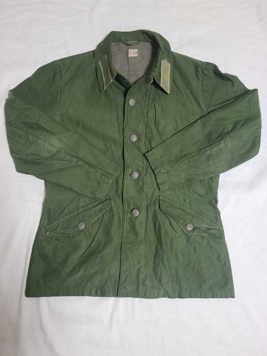 【やや傷や汚れあり】ヴィンテージ 70s 1974 スウェーデン軍 M59 フィールドジャケット サイズC48 ミリタリージャケット ヨーロッパ ユーロ M-59の落札情報詳細 - Yahoo ...