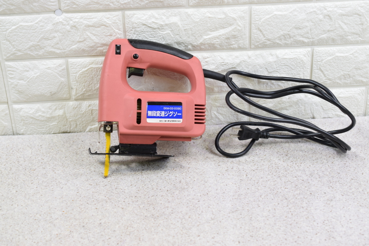【やや傷や汚れあり】 -1573 コーナン 無段変速 ジグソー EKM-02-0090 手袋付 2012年製 動作確認済の落札情報詳細 ...