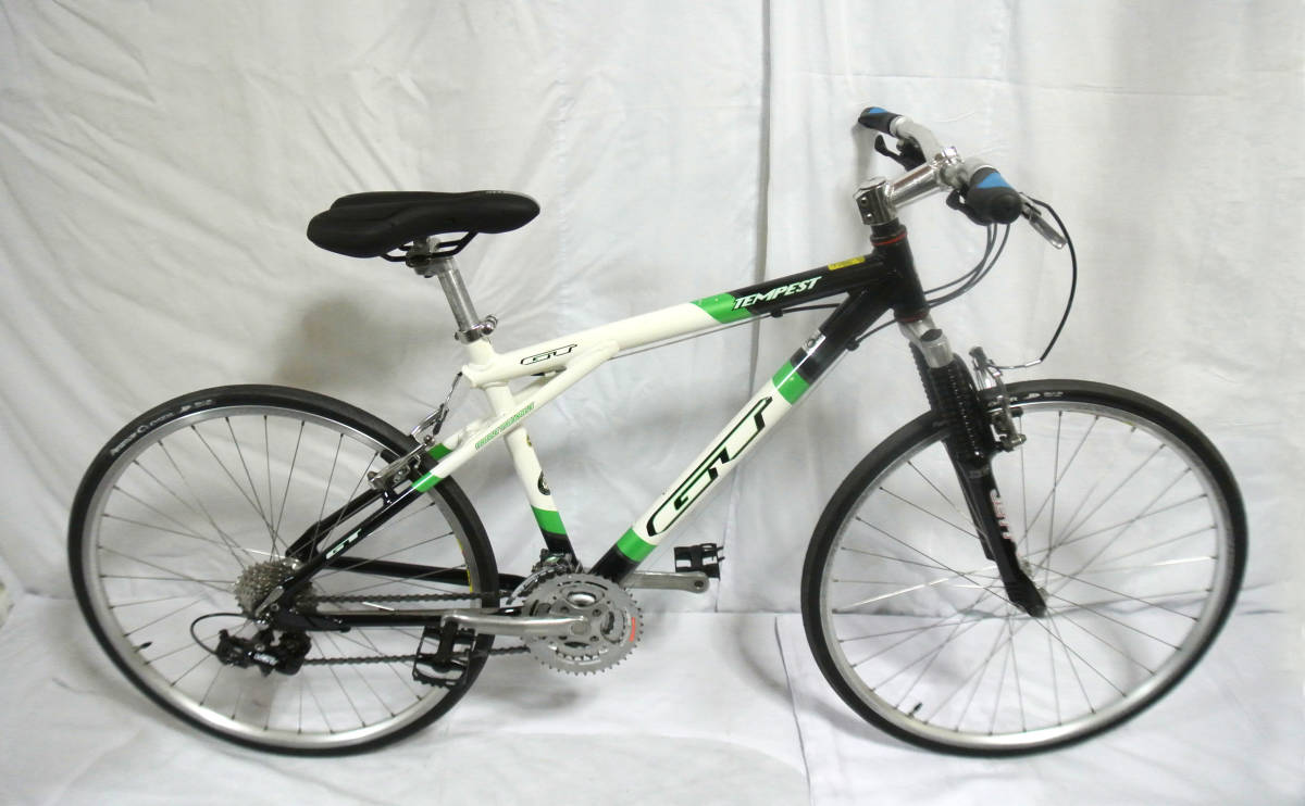 【やや傷や汚れあり】★ 1円～【GT】※ TEMPEST 軽快MTB 24段 26インチ 白色 中古自転車 引き取り可能 （020803）の ...