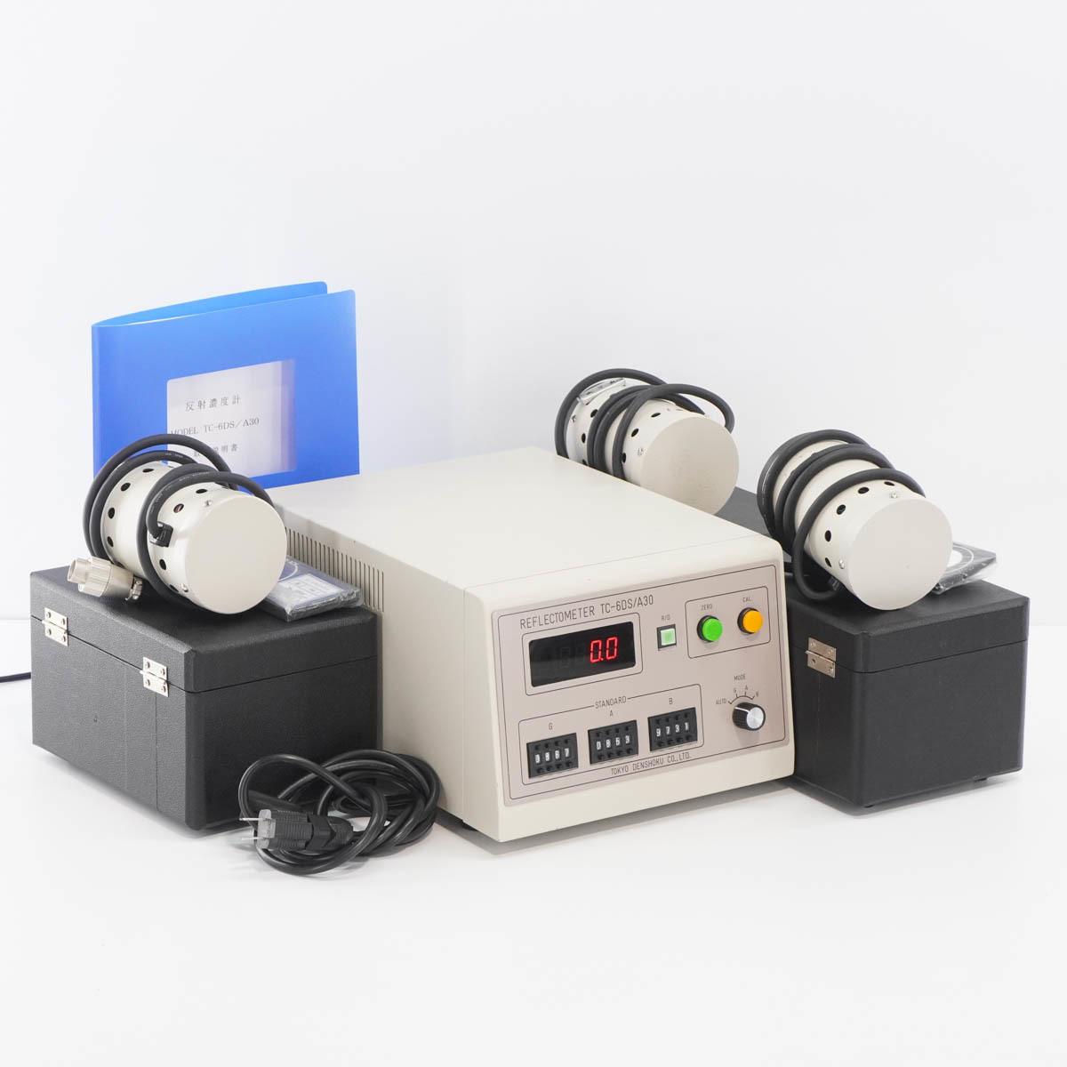 NIPPON DENSHOKU SE 2000 分光色彩計 日本電色 Spectro Color Meter 日本電色工業 の落札情報詳細 ...