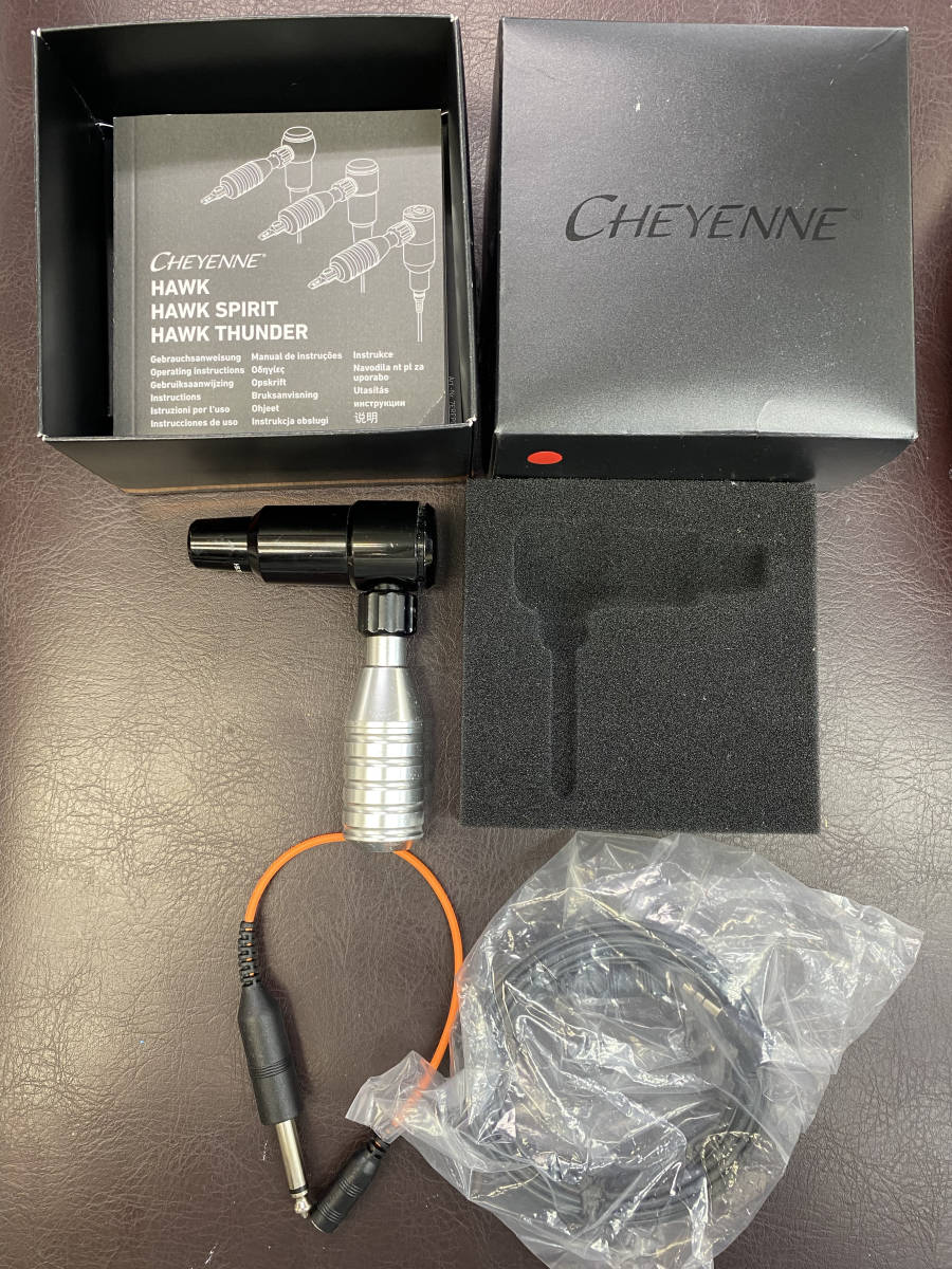 【やや傷や汚れあり】Cheyenne Hawk Thunder Tattoo Machine - Motor and 25mm Grip ...