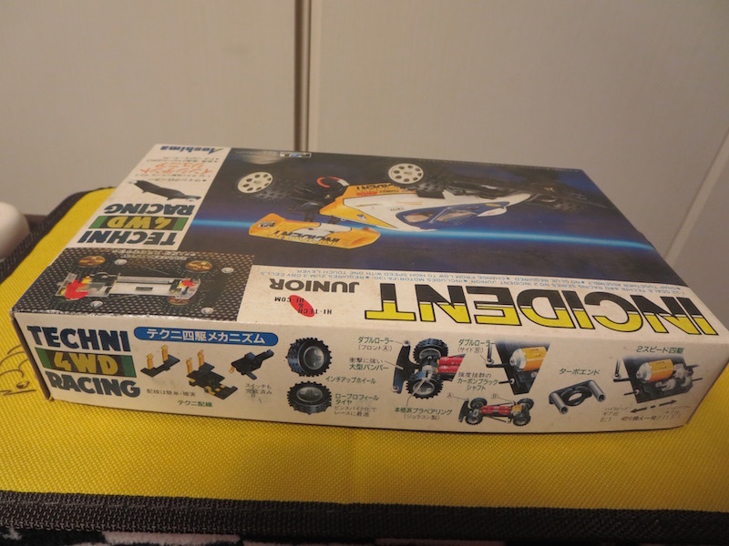 【未使用に近い】ミニ四駆 1/32 INCIDENT JUNIOR TECHNI 4WD RACING インシデント ジュニア Aoshima ...