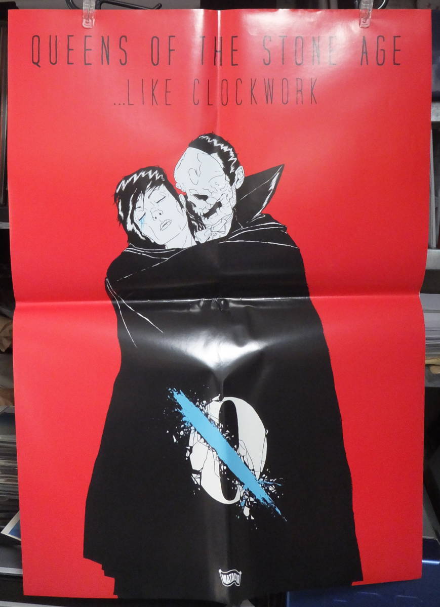 【未使用】QUEENS OF THE STONE AGE - ...LIKE CLOCKWORK /ポスター!!の落札情報詳細 - ヤフオク落札価格検索 オークフリー