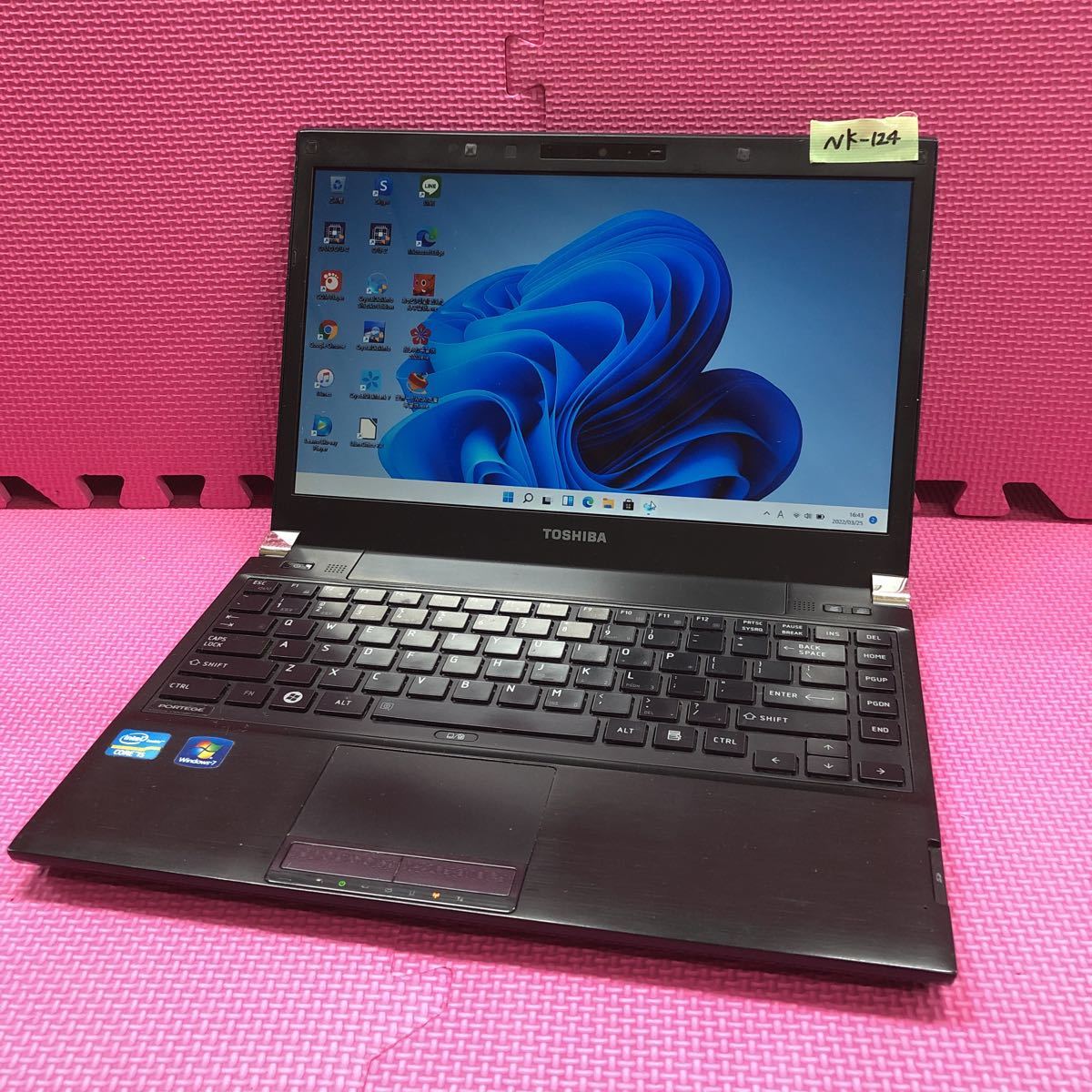 【傷や汚れあり】[値下げ]NK-124 ノートPC TOSHIBA PORTEGE R835 core i5 2435M メモリ4GB HDD ...