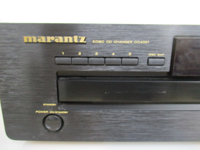 【傷や汚れあり】★ marantz / マランツ 5DISK CD CHANGER CC4001 ジャンク品★ の落札情報詳細| ヤフオク落札 ...
