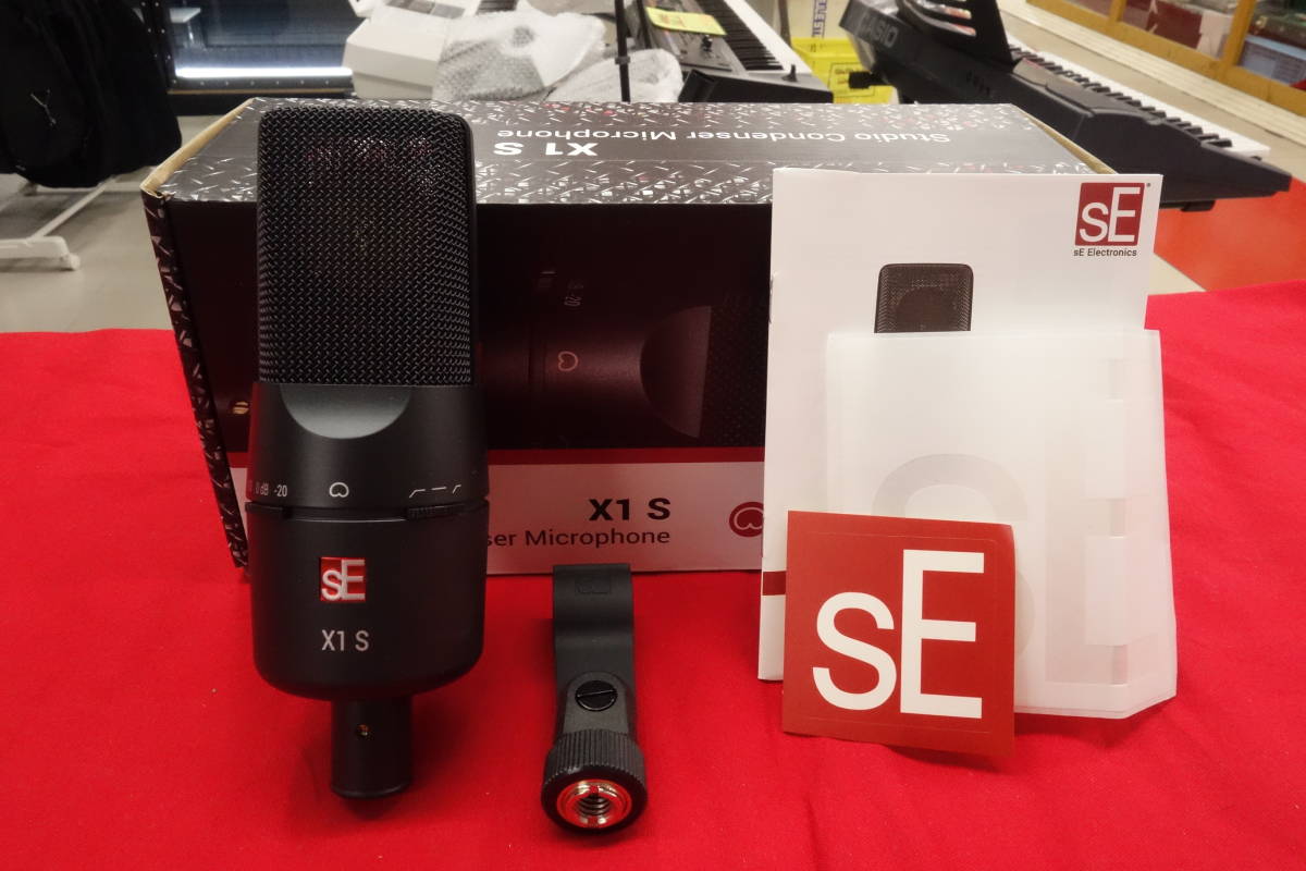 【傷や汚れあり】SE ELECTRONICS X1S エスイーエレクトロニクス コンデンサーマイク 簡易動作チェック済の落札情報詳細 ...
