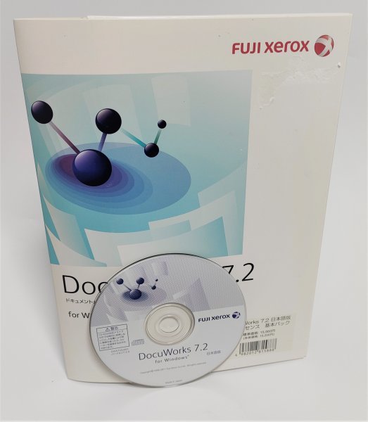 【やや傷や汚れあり】【同梱OK】 DocuWorks 7.2 / ドキュワークス / for Windows / ドキュメント・ハンドリング ...