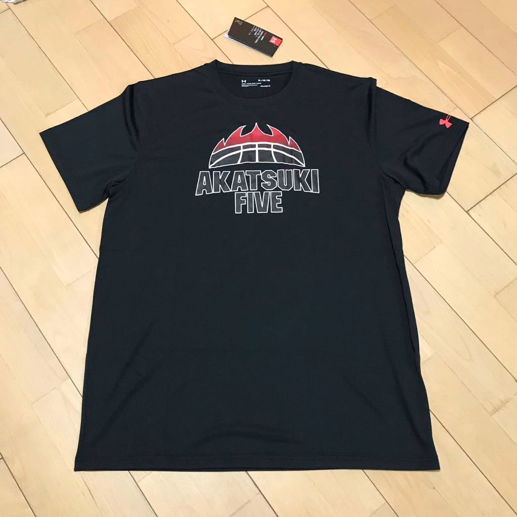 【未使用】新品 タグ付き バスケットボール 日本代表 アカツキファイブ アンダーアーマー Tシャツ 黒 AKATSUKI FIVE Bリーグ B.LEAGUE バスケ の落札情報詳細 ...