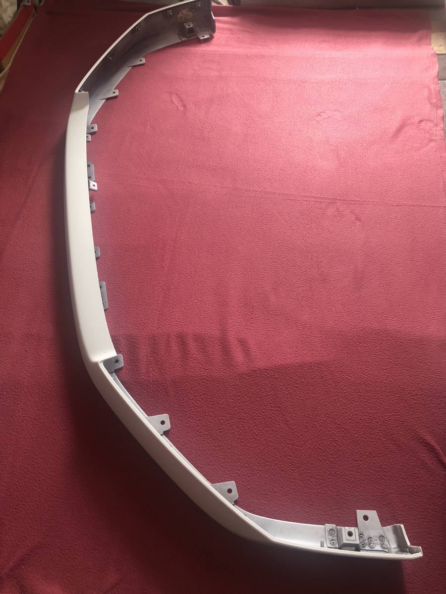 【中古】三菱 ランサーエボリューション X ランエボ10 CZ4A フロントリップスポイラー エアダム 黒無塗装 6512A126 [D ...