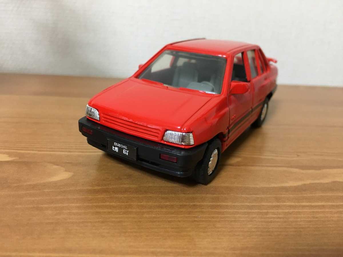 【中古】韓国製ミニカー 1:35 大宇自動車 エスペロ（Daewoo ESPERO）消防指揮車 未開封品 キングスター（KingStar）製② ...