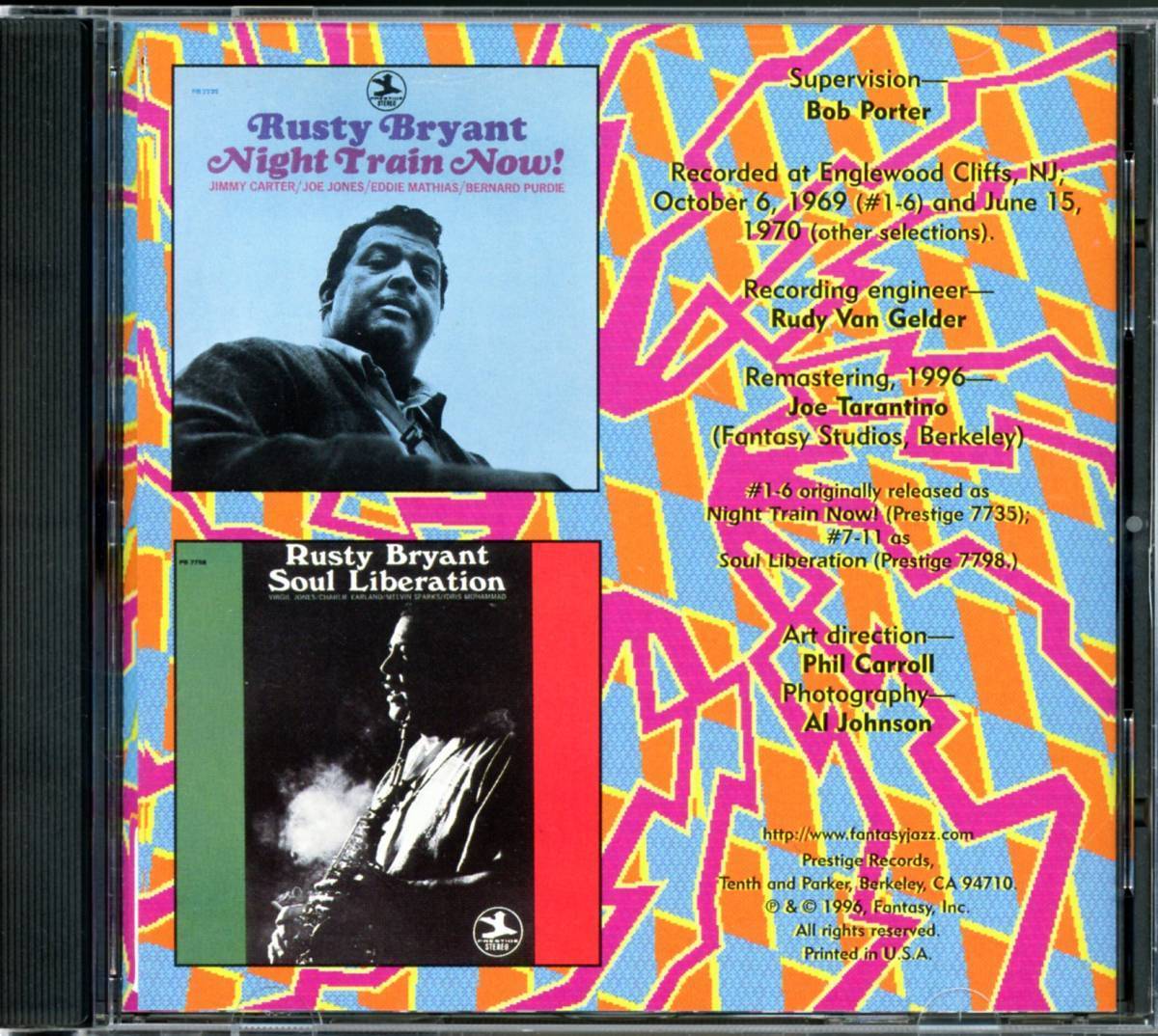 【目立った傷や汚れなし】Rare Groove/Jazz Funk RUSTY BRYANT / Night Train Now! (1969 ...