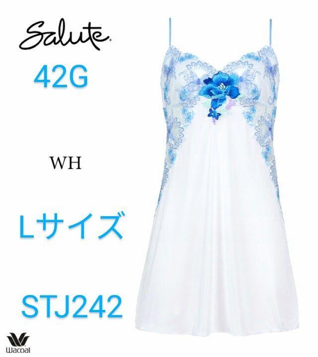 【未使用】期間限定値下☆ワコール/salute/サルート/42G/みずがめ座/水瓶座/アクエリアス/スリップ/L/WH/STJ242/メインカラー/バタフライ/Lサイズ/①の落札情報詳細 ...