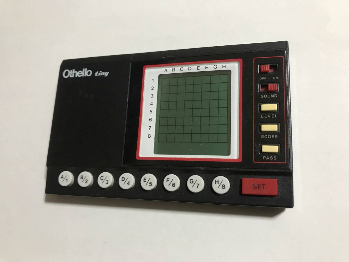 【目立った傷や汚れなし】当時物レア ツクダオリジナル オセロ Othello tiny LCD 携帯ゲームの落札情報詳細 - Yahoo!オークション落札価格検索 オークフリー