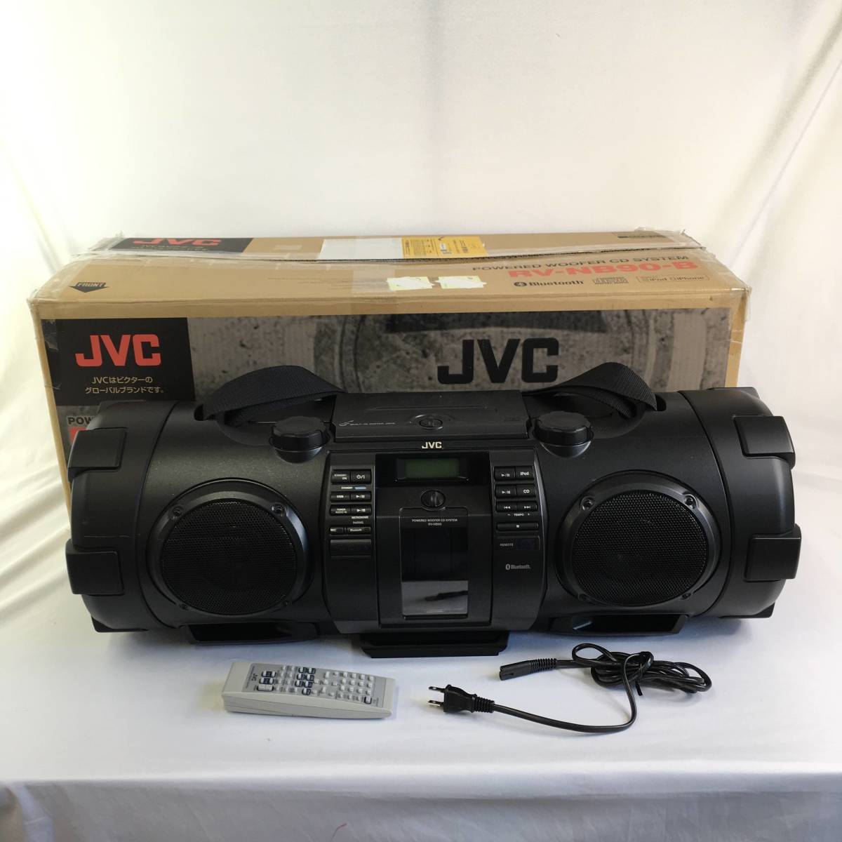【やや傷や汚れあり】【★35-0646】 中古 パワードウーハーCDシステム JVC RV-NB70 2012年 CD不良（0918） の落札 ...