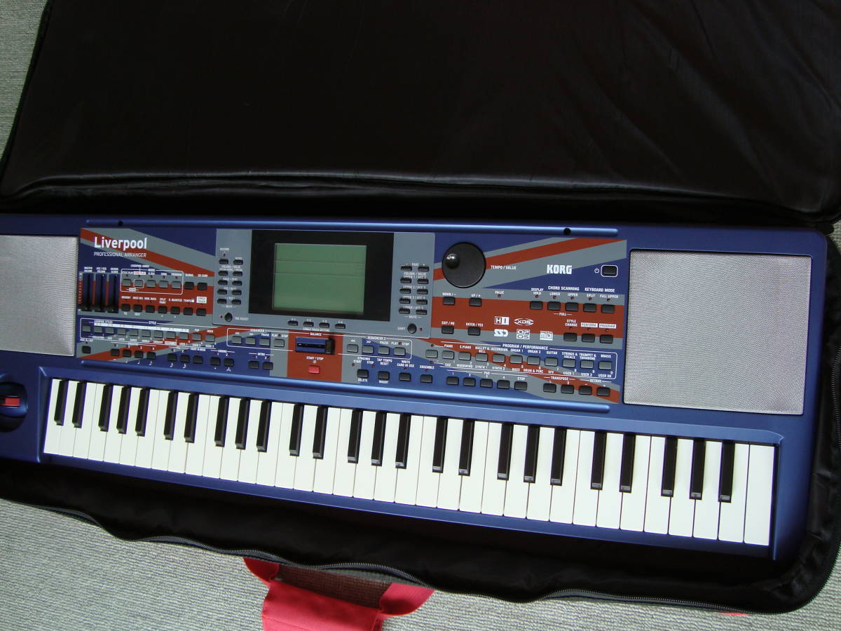 【中古】1G833 KORG コルグ Liverpool PROFESSIONAL ARRANGER リバプール MAR-1 ソフトケース付 ...
