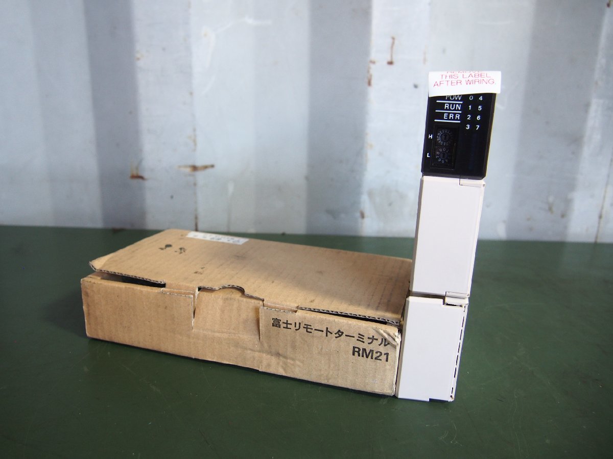 【傷や汚れあり】☆【1W0624-11】 新品 未使用！ Fuji Electric 富士電機 リモートターミナル 送信ユニット RM21-TN8 ① 動作保証の落札情報詳細 - Yahoo ...