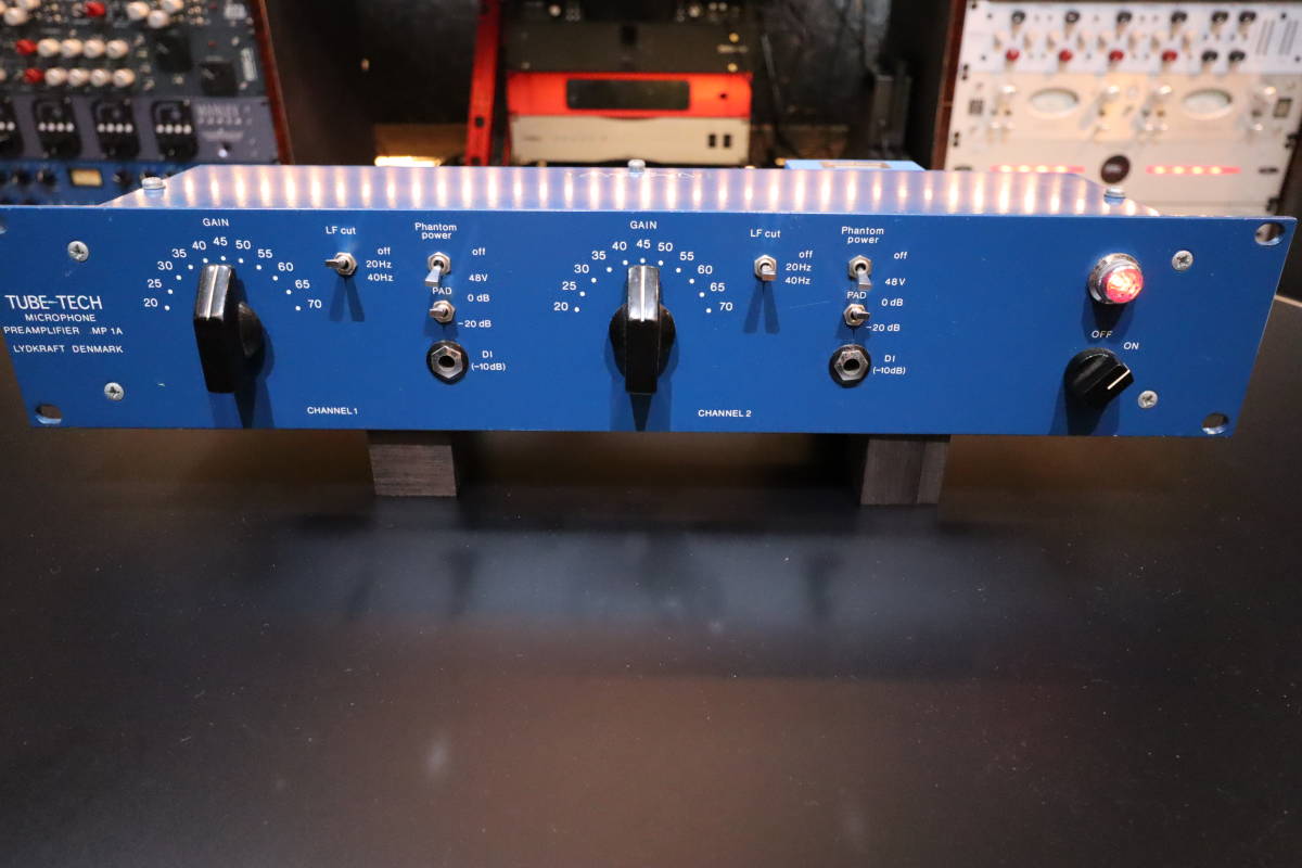 TUBE TECH MP1A マイクプリアンプ スタジオ定番 真空管 の落札情報詳細| ヤフオク落札価格情報 オークフリー
