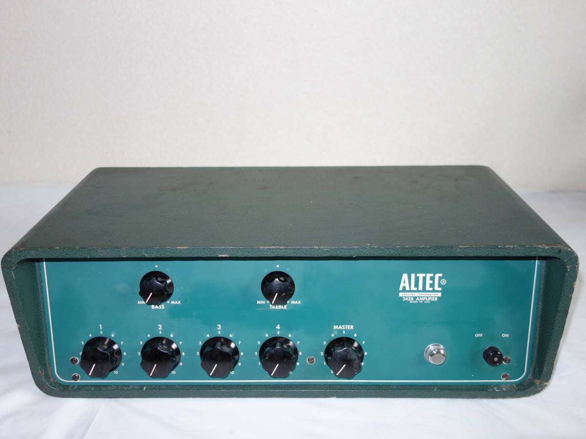 【中古】ALTEC アルテック 344A 真空管プリメインアンプ 2台セット の落札情報詳細| ヤフオク落札価格情報 オークフリー