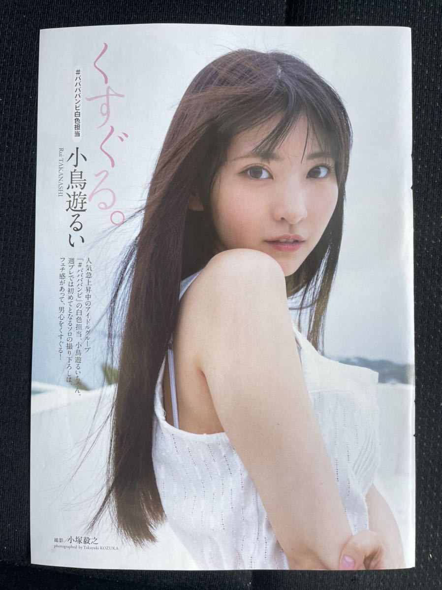 【目立った傷や汚れなし】切り抜き 小鳥遊るい(#ババババンビ) 6P + インタビュー 1P プレイボーイ2022年No.29 くすぐる。の落札情報詳細 - ヤフオク落札価格検索 オークフリー