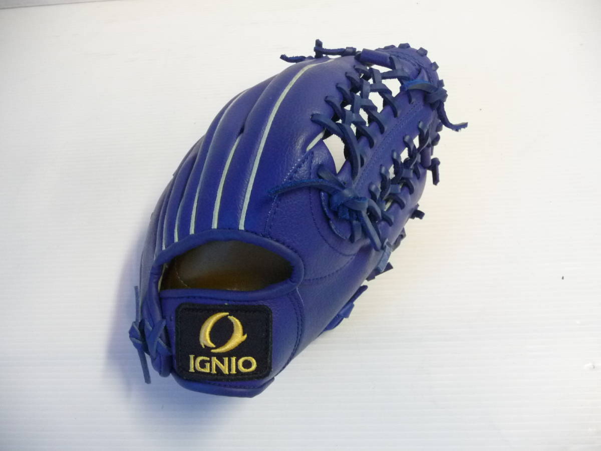 【傷や汚れあり】 美品 IGNIO イグニオ グローブ IG-8BG0016 ジュニア軟式野球 ブルー の落札情報詳細 - ヤフオク落札価格検索 オークフリー