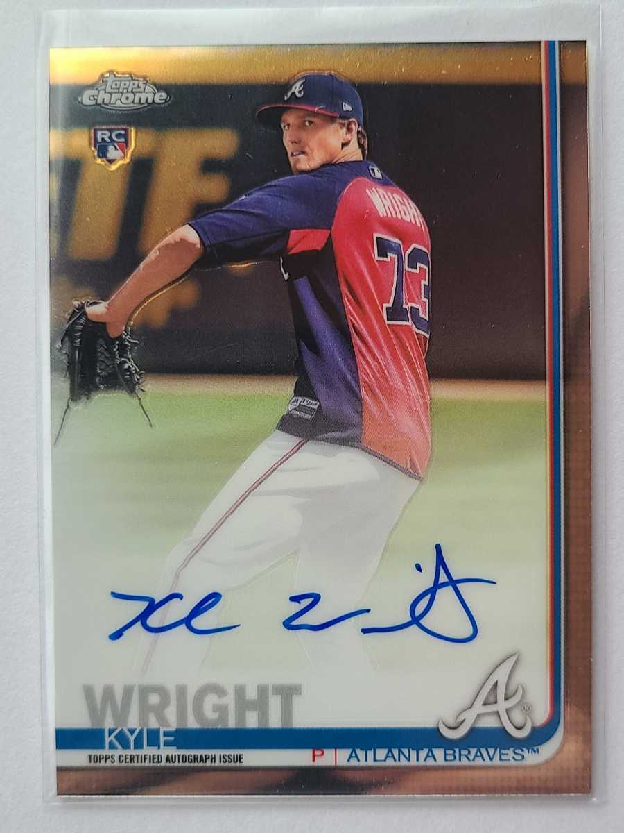 【目立った傷や汚れなし】RC TOPPS Chrome Kyle Wright サイン auto Atlanta Bravesの落札情報詳細 - ヤフオク落札価格検索 オークフリー