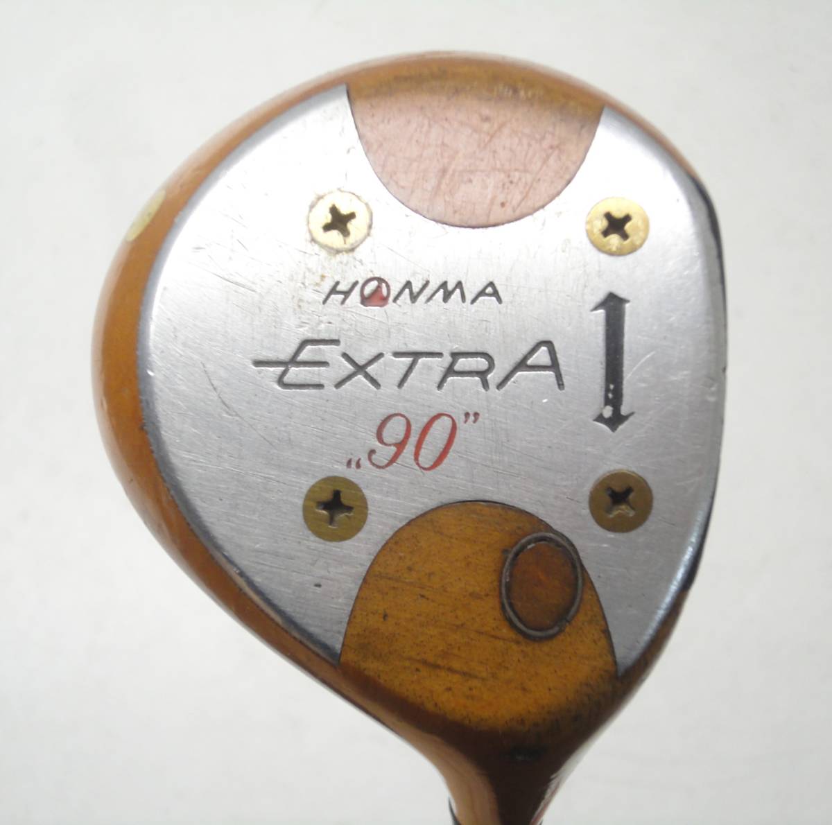 【やや傷や汚れあり】★HONMA EXTRA 90★メンズ用ドライバー★1W★パーシモン★ホンマ★エクストラ★ヴィンテージ★クラシック★本間ゴルフ★ の落札情報詳細| ヤフオク落札価格情報 ...