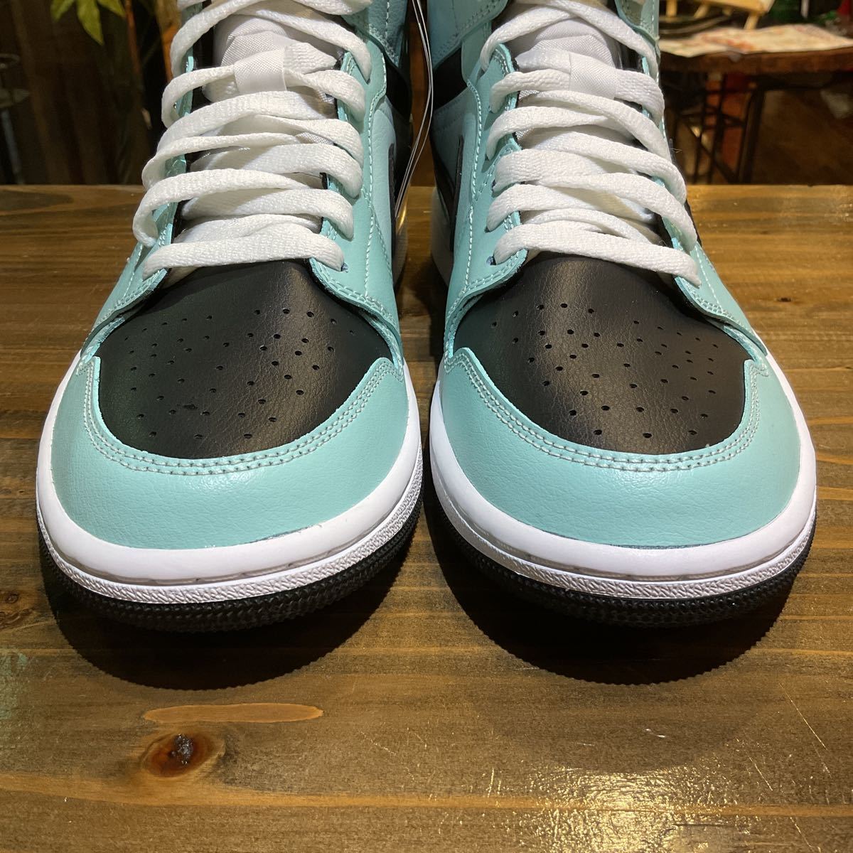 【未使用】NIKE WMNS AIR JORDAN 1 MID ナイキ ウィメンズ エアジョーダン1ミッド BQ6472-300 size ...