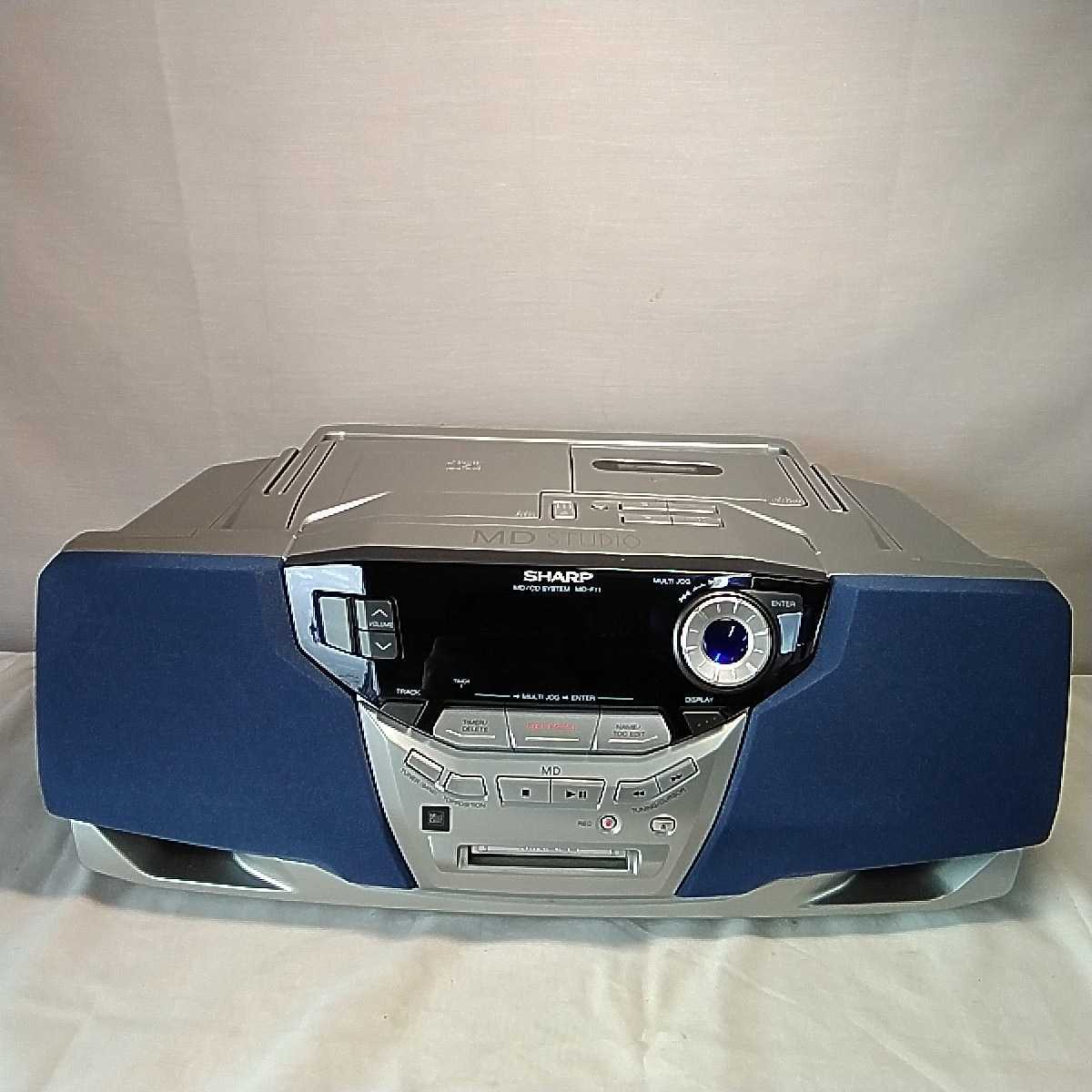 SHARP MD/CDラジオ MD STUDIO MD-Z10 ジャンク シャープ CD/MD/AM/FM の落札情報詳細| ヤフオク落札価格 ...