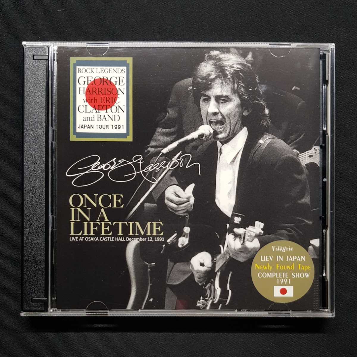 【未使用に近い】George Harrison with Eric Clapton - Once In A Lifetime (2CD ...