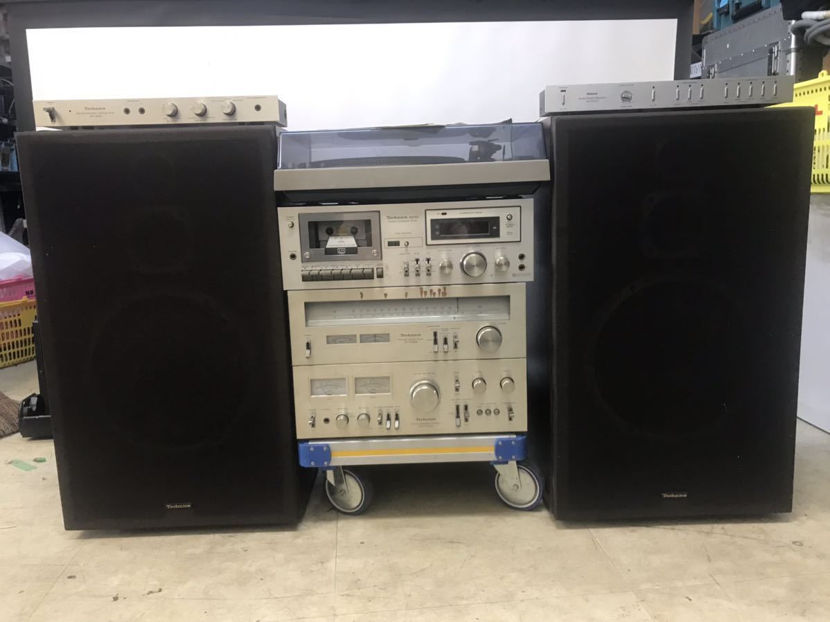 【傷や汚れあり】K1043/Technics RS-M30/ターンテーブル SL-1600/ST-7700II チューナー/ SU ...
