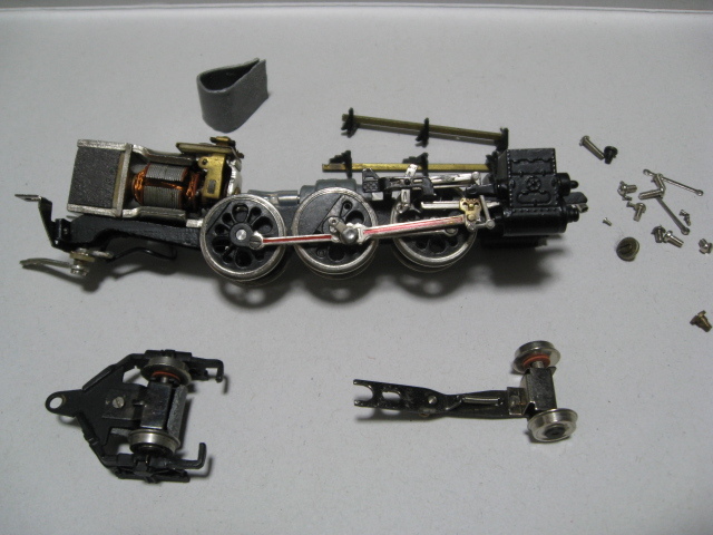 【傷や汚れあり】宮沢 C58下回りジャンク2（200812）の落札情報詳細 - ヤフオク落札価格検索 オークフリー